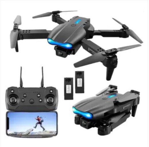 K3 & E99 Pro camera 2 battery pack Remote Control black Drone | RC Delhi